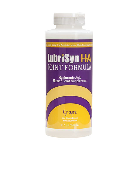 LubriSynHA Joint Supplement 11.5 oz. Grape Flavor - LubriSynHA